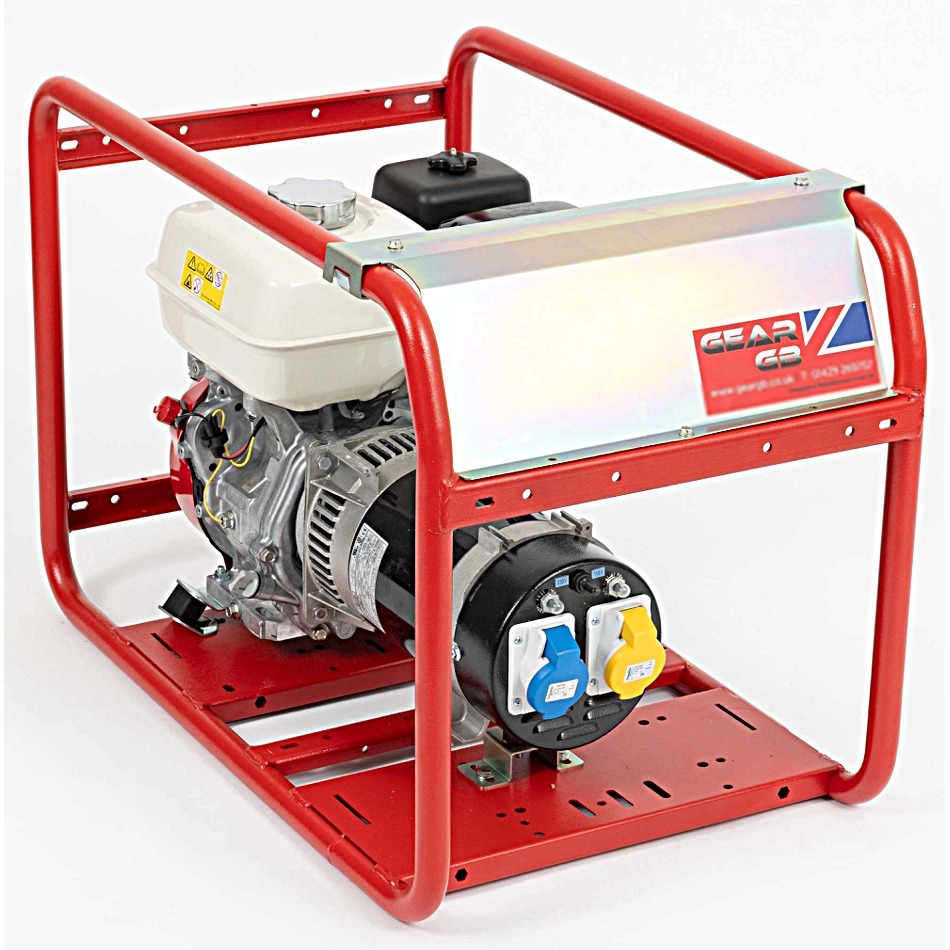 GB5000H 5kVA Honda Powered Petrol Generator
