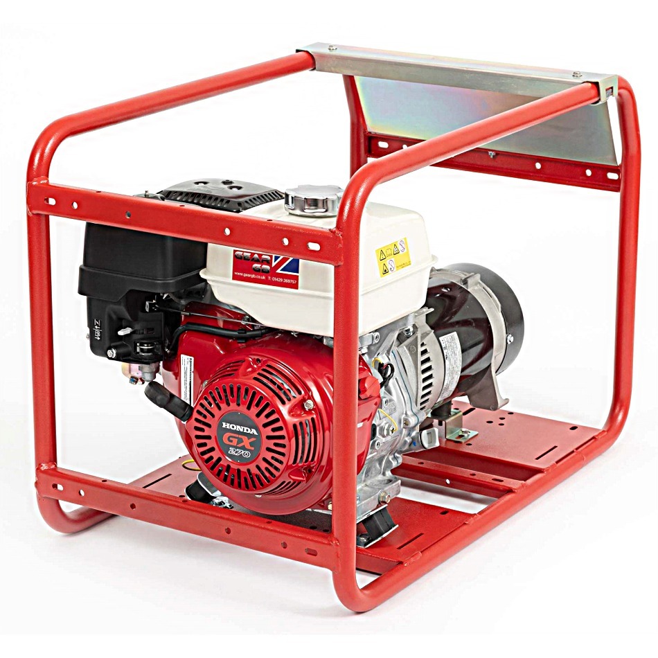 GB5000H 5kVA Honda Powered Petrol Generator